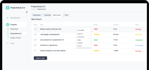 ProjectoHub - Smart Project Management & Team Collaboration